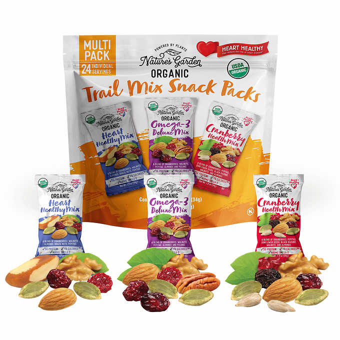 Nature's Garden Organic Trail Mix 24-count, 2-pack - International ...